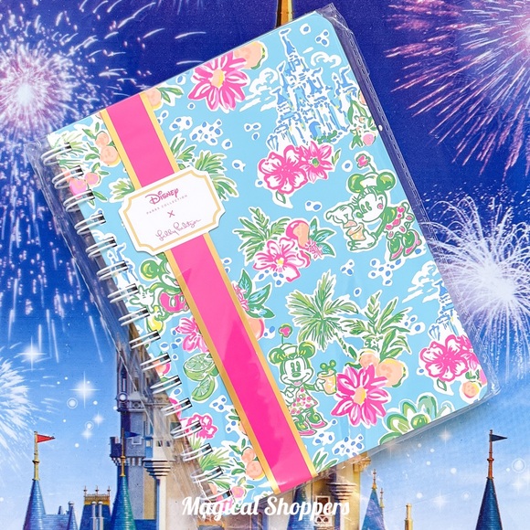 Lilly Pulitzer | Office | 222 Disney Parks X Lilly Pulitzer Notebook ...